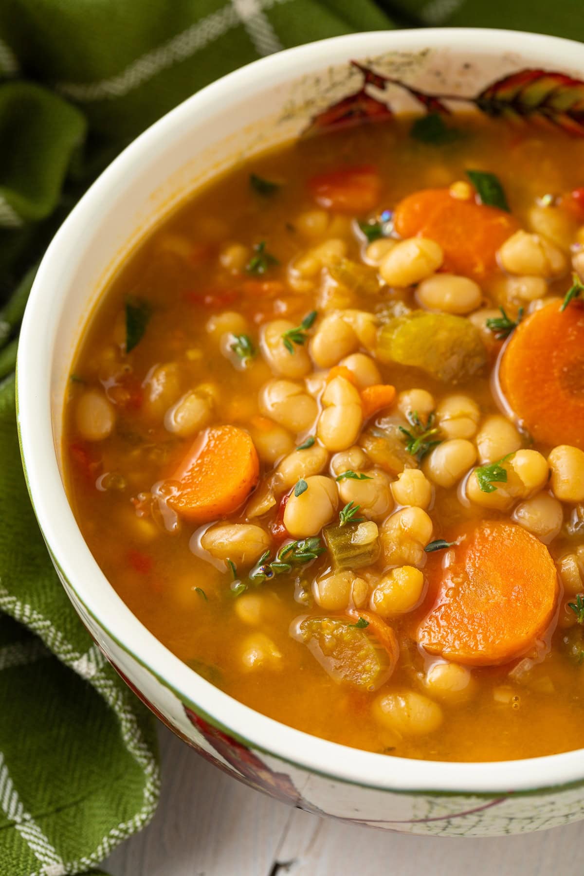 Easy Vegetarian Navy Bean Soup Recipe Besto Blog