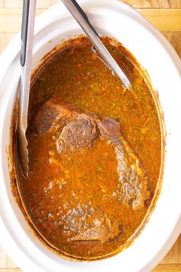 Spicy Crockpot Barbacoa Recipe (VIDEO) - A Spicy Perspective