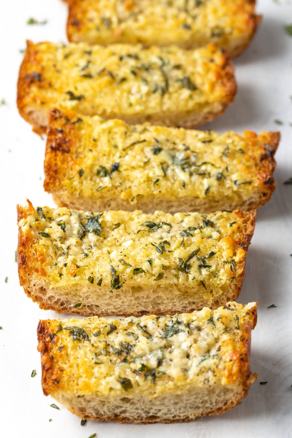 Easy Garlic Bread (VIDEO) - A Spicy Perspective