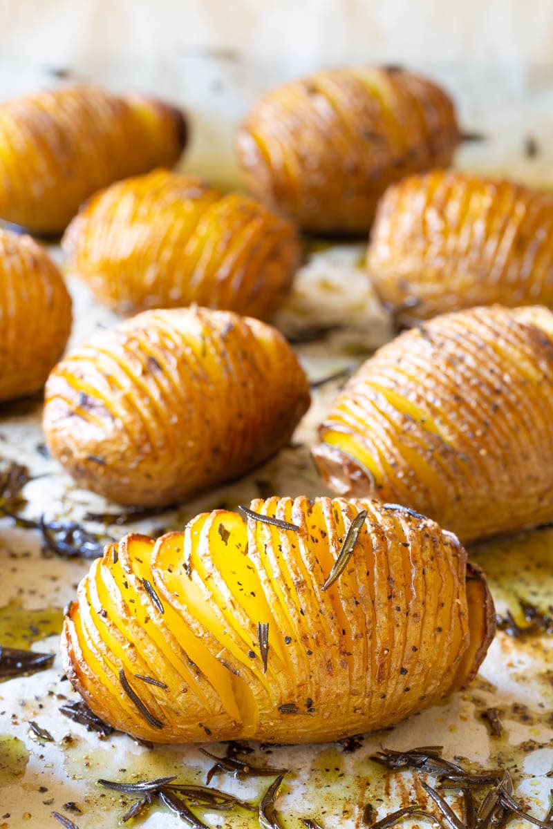Hasselback Potatoes Recipe- A Spicy Perspective