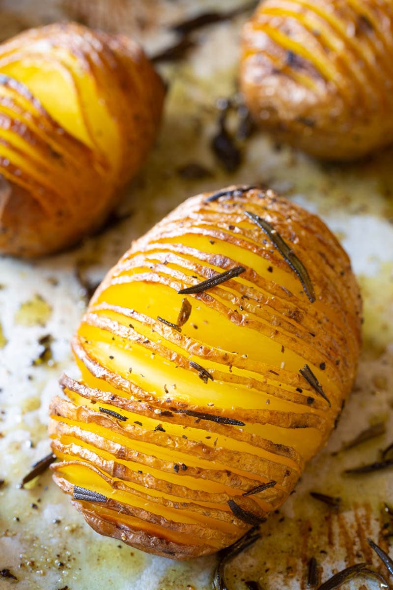 Hasselback Potatoes Recipe- A Spicy Perspective