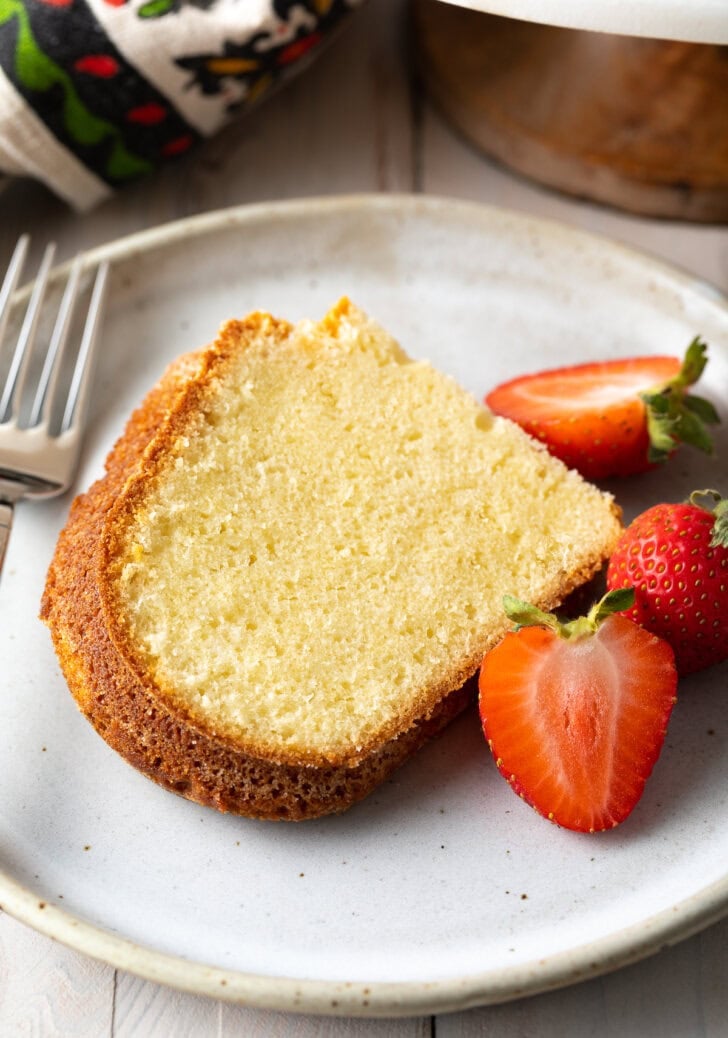 Cream Cheese Pound Cake - A Spicy Perspective