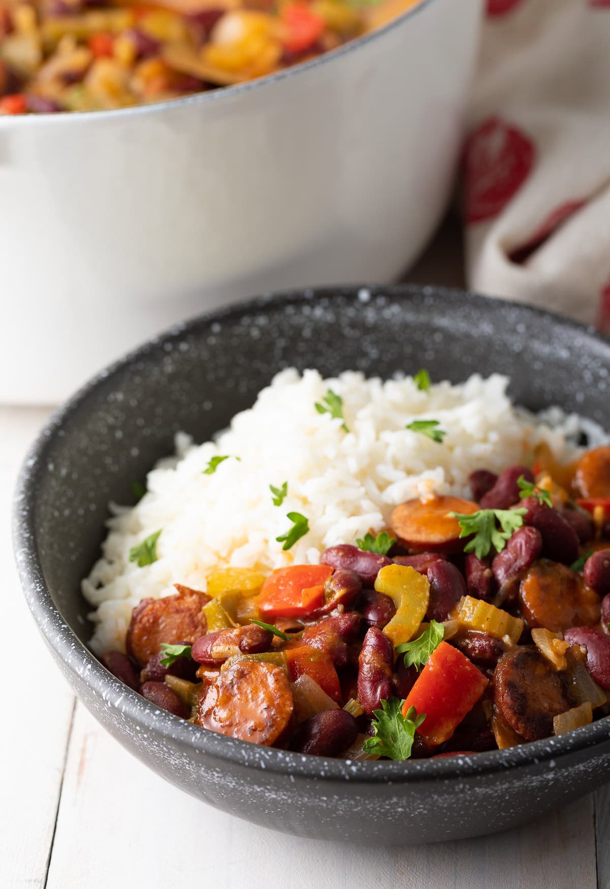 The BEST Easy Red Beans and Rice Recipe - A Spicy Perspective