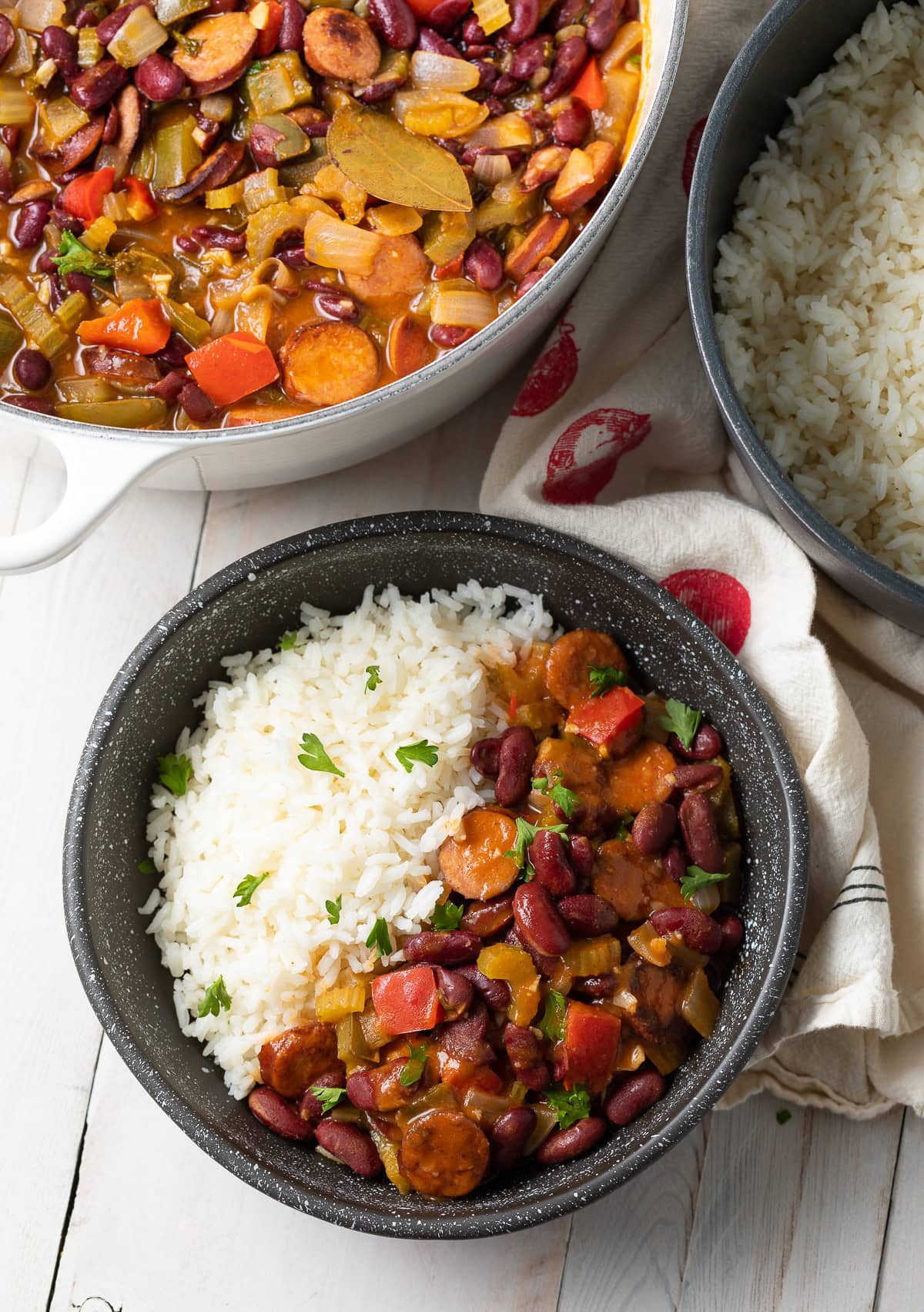 The BEST Easy Red Beans and Rice Recipe - A Spicy Perspective