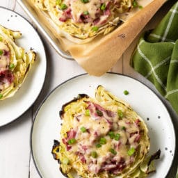 Irish Roasted Cabbage Low Carb Pizza Recipe - A Spicy Perspective
