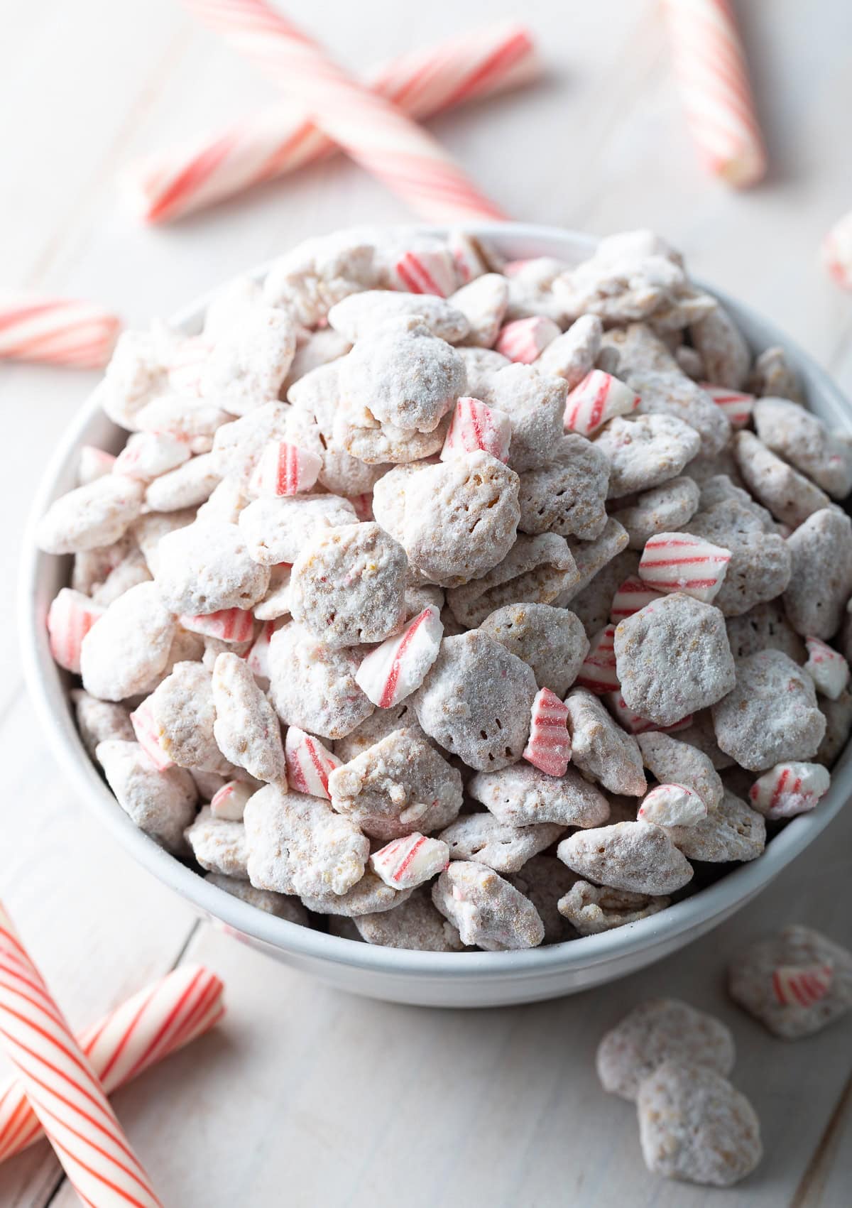 Peppermint Muddy Buddies - A Spicy Perspective