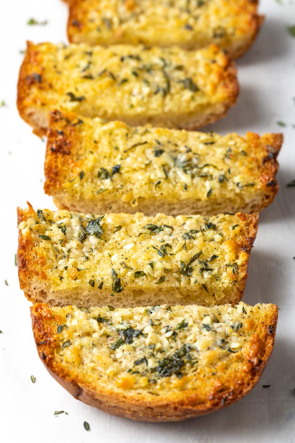 Easy Garlic Bread (VIDEO) - A Spicy Perspective