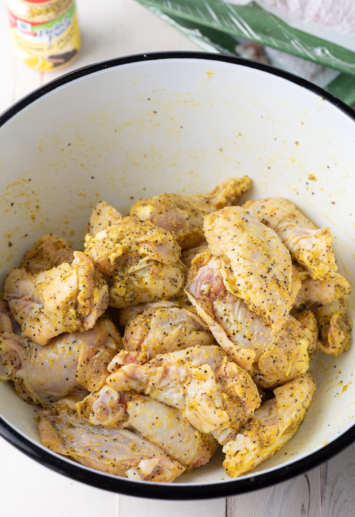Baked Lemon Pepper Wings Recipe (VIDEO) - A Spicy Perspective