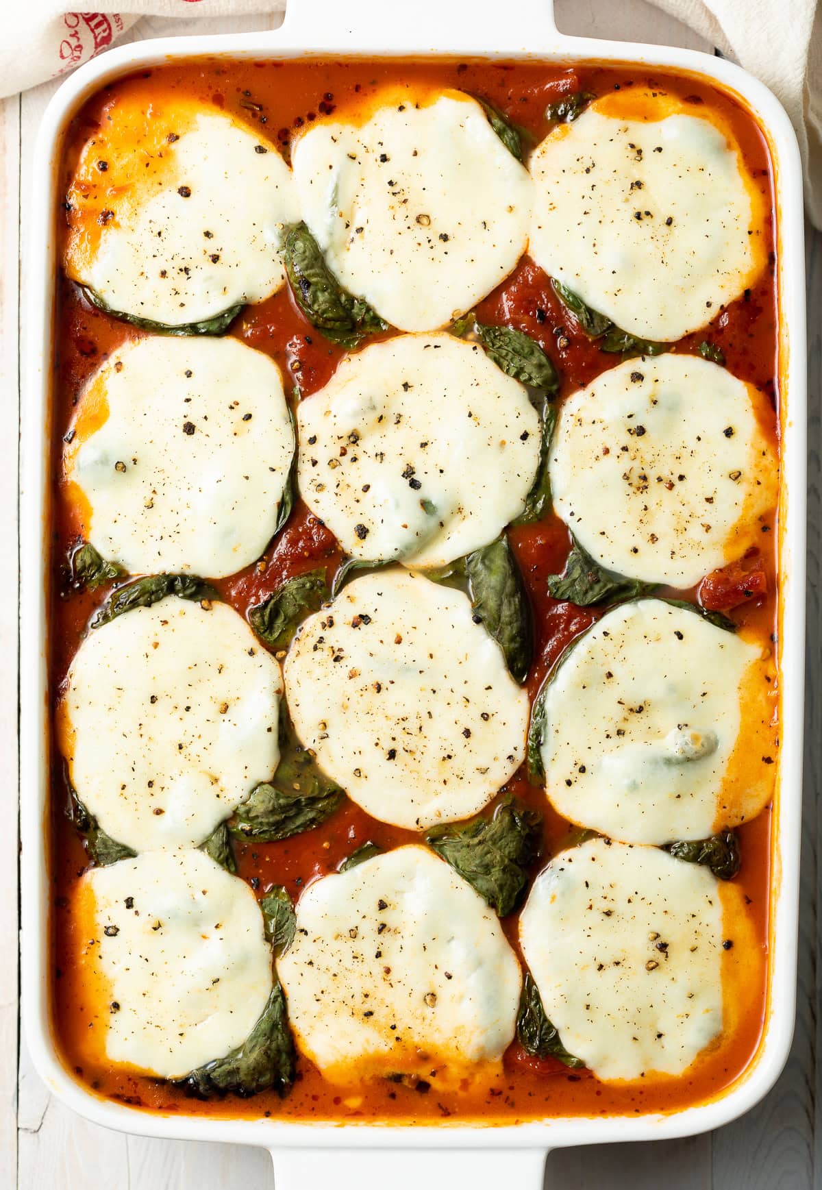 Margherita Baked Polenta Recipe - A Spicy Perspective