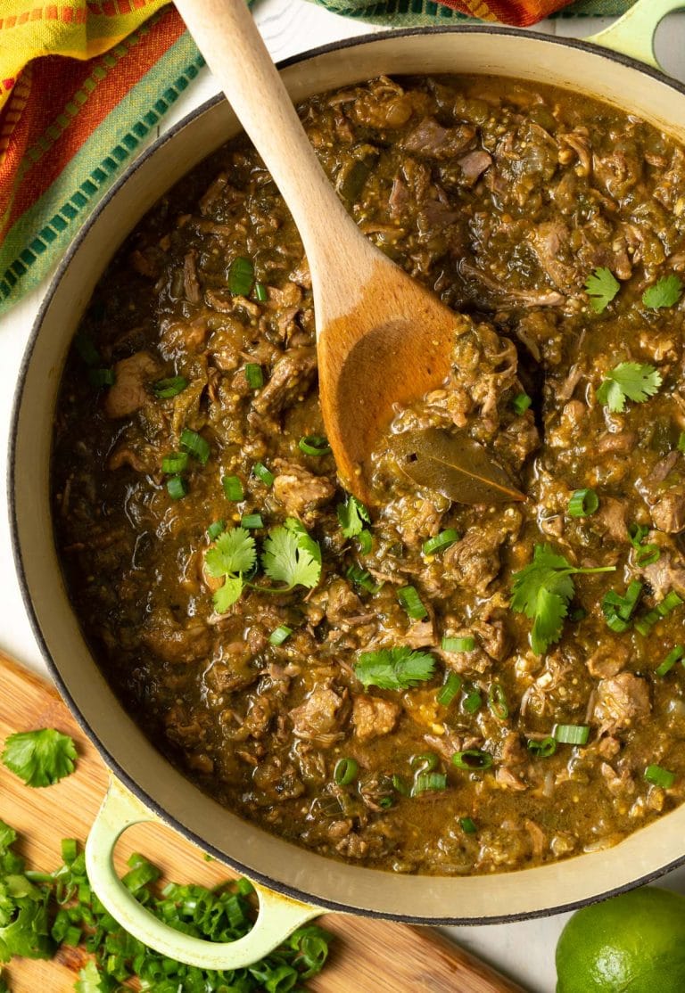 Green Chili Recipe (New Mexico Chile Verde) - A Spicy Perspective