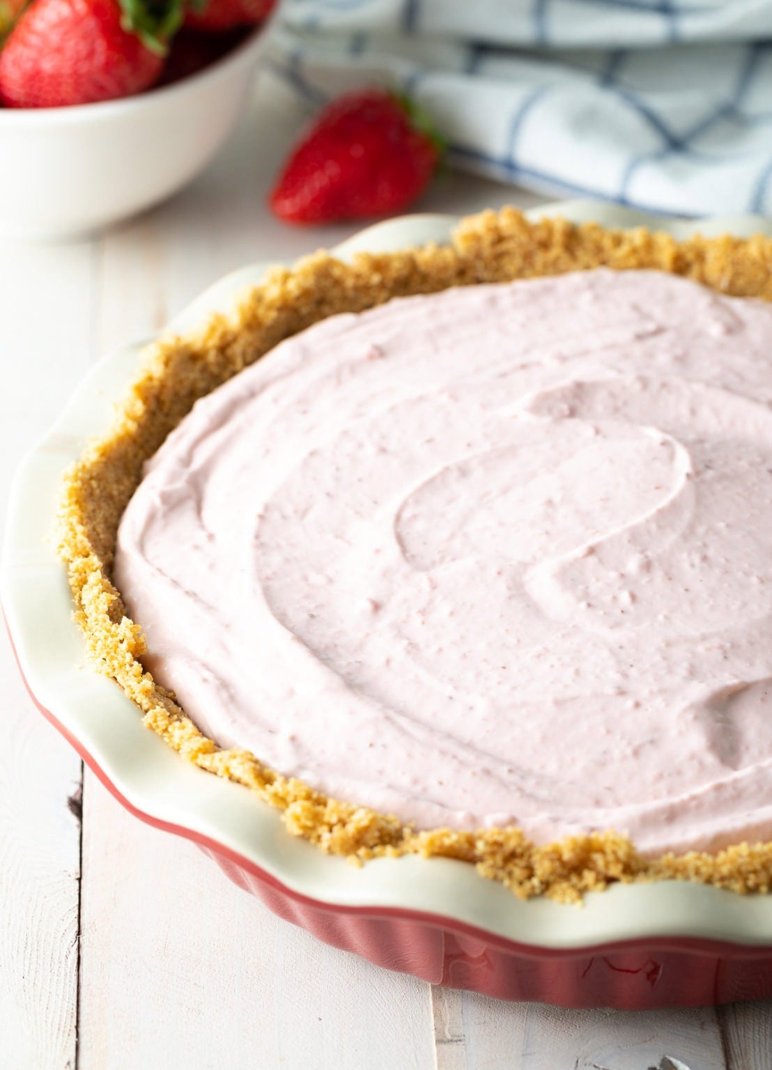 Strawberry Cream Pie - A Spicy Perspective