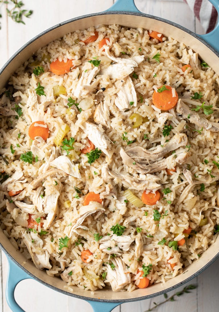 Nana's Epic Chicken and Rice Recipe (VIDEO) - A Spicy Perspective