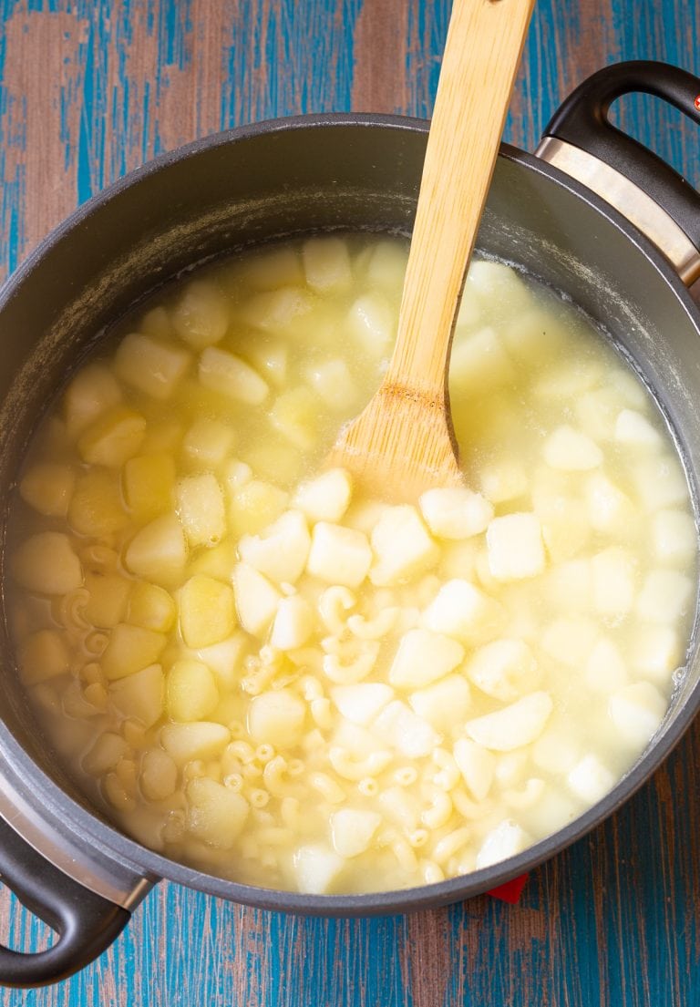 Hawaiian Macaroni Salad Recipe with Potatoes