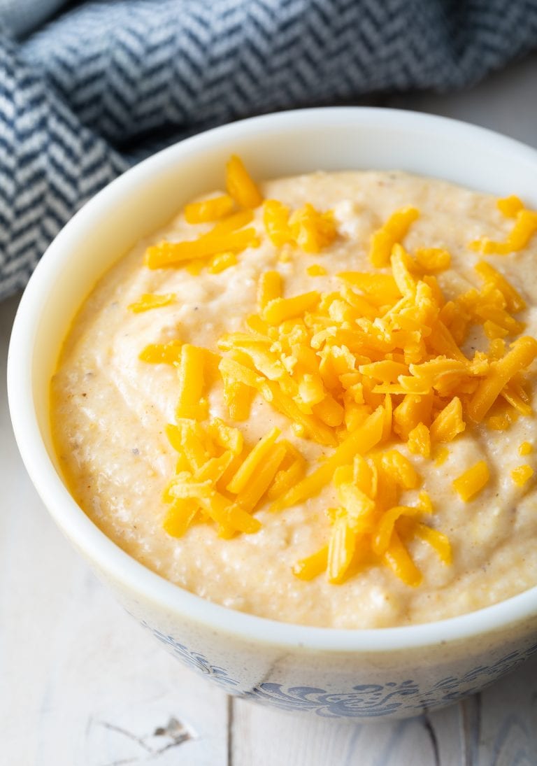 Cheese Grits (Recipe + Video) - A Spicy Perspective