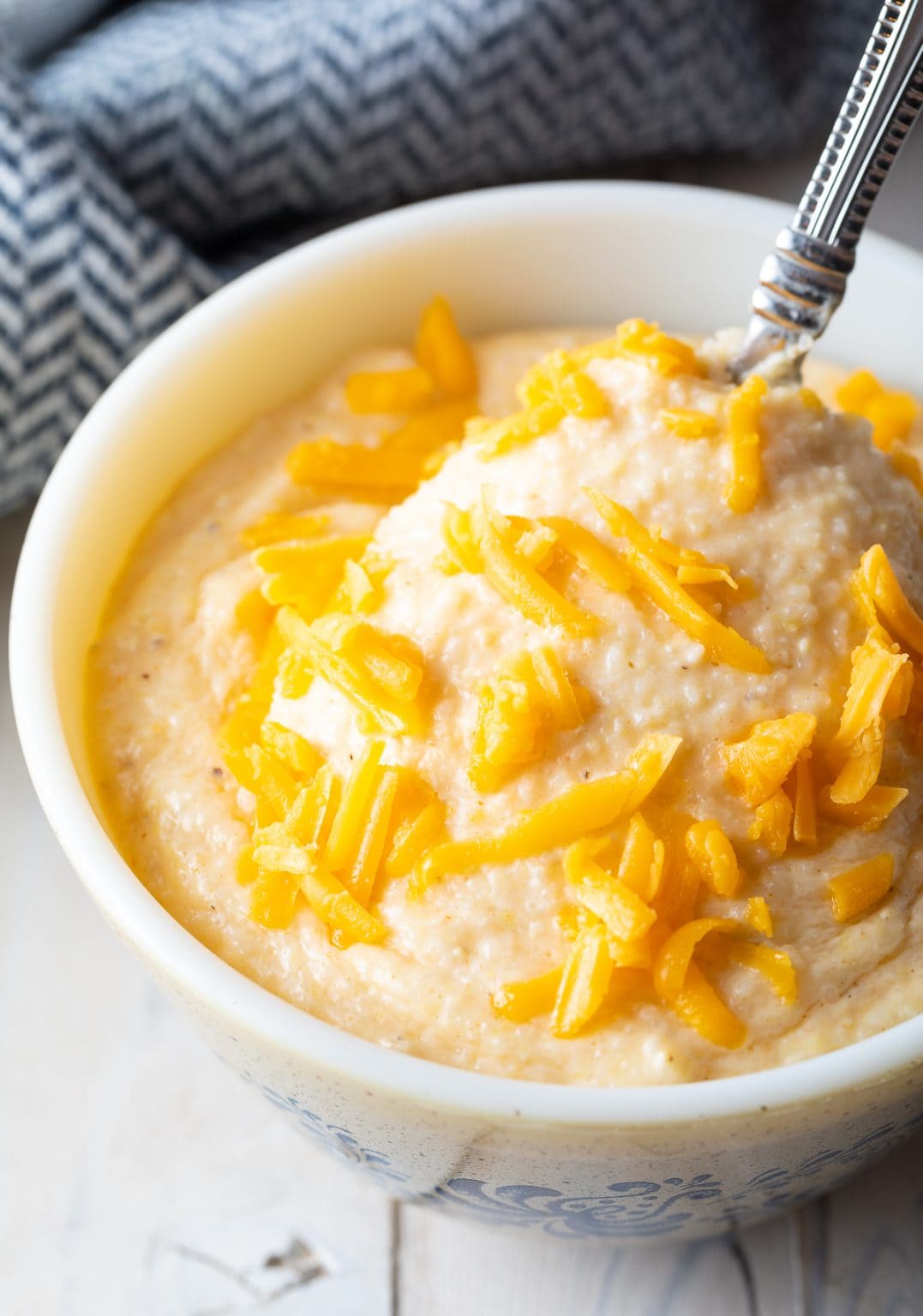Cheese Grits (Recipe + Video) - A Spicy Perspective