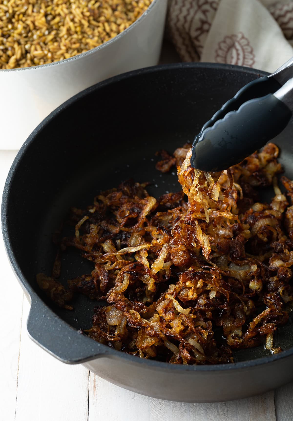 Authentic Mujadara Recipe (Lebanese Rice) - A Spicy Perspective