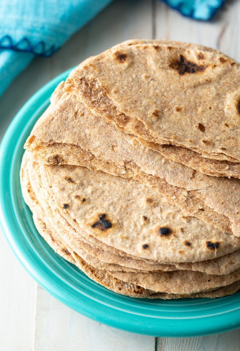 Best Simple Roti Recipe (Chapati) + VIDEO - A Spicy Perspective