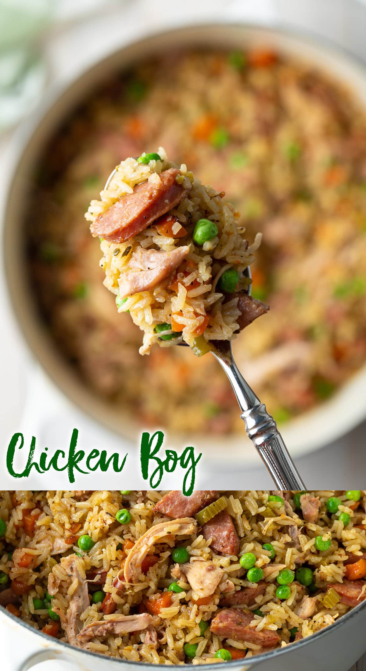 Chicken Bog Recipe (Rice Pilaf) - A Spicy Perspective