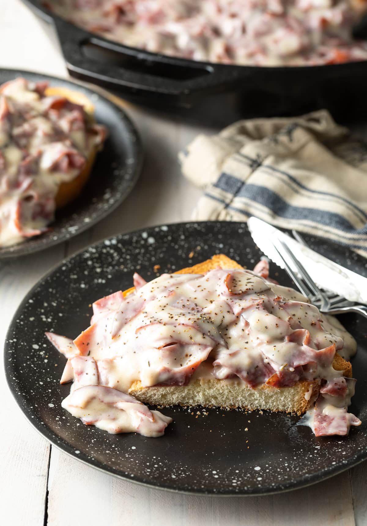 Shit on a Shingle (Creamed Chipped Beef on Toast)