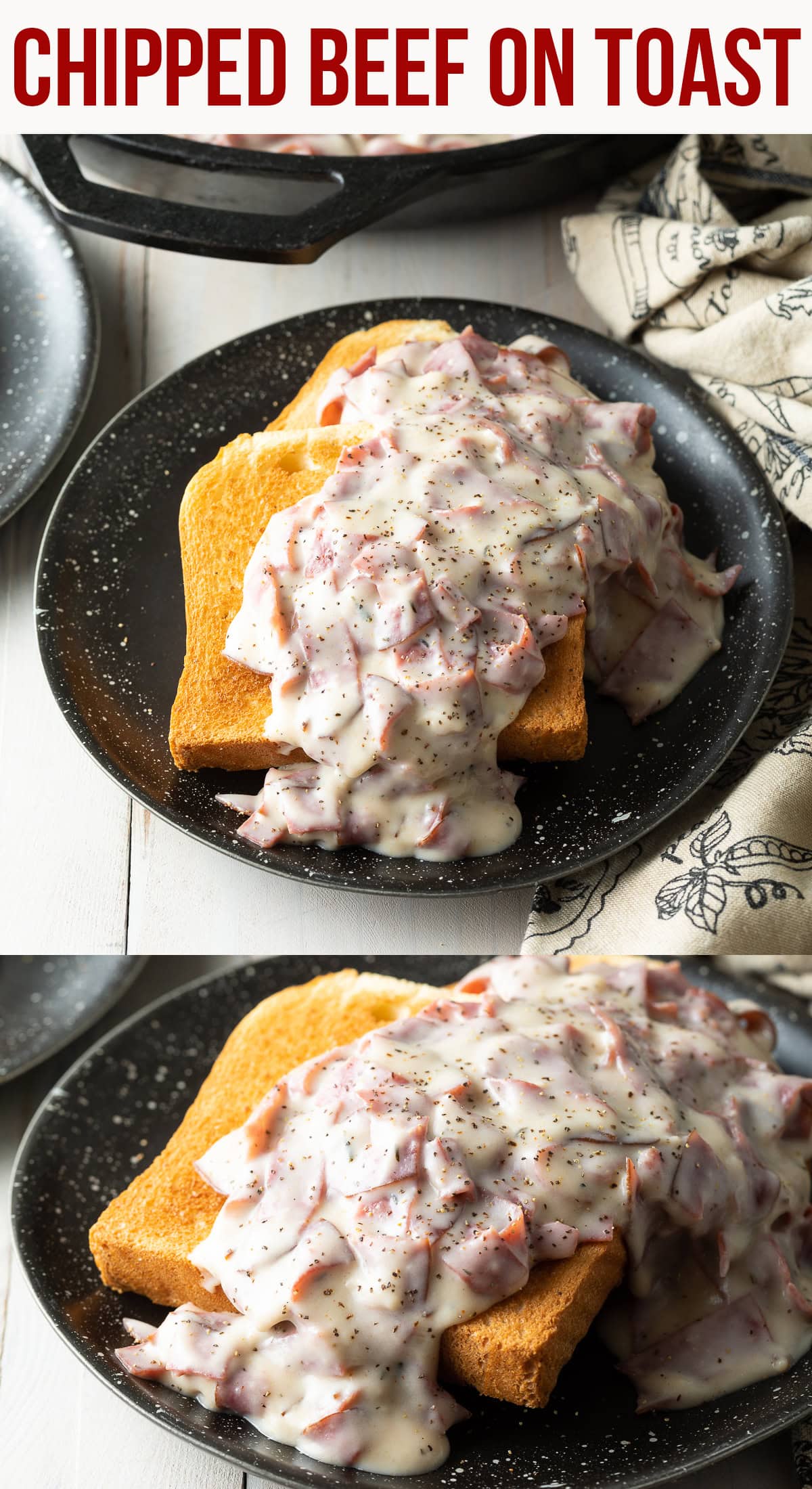 Shit on a Shingle (Creamed Chipped Beef on Toast)