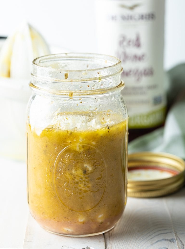 Greek Dressing Recipe (Vinaigrette Video) - A Spicy Perspective