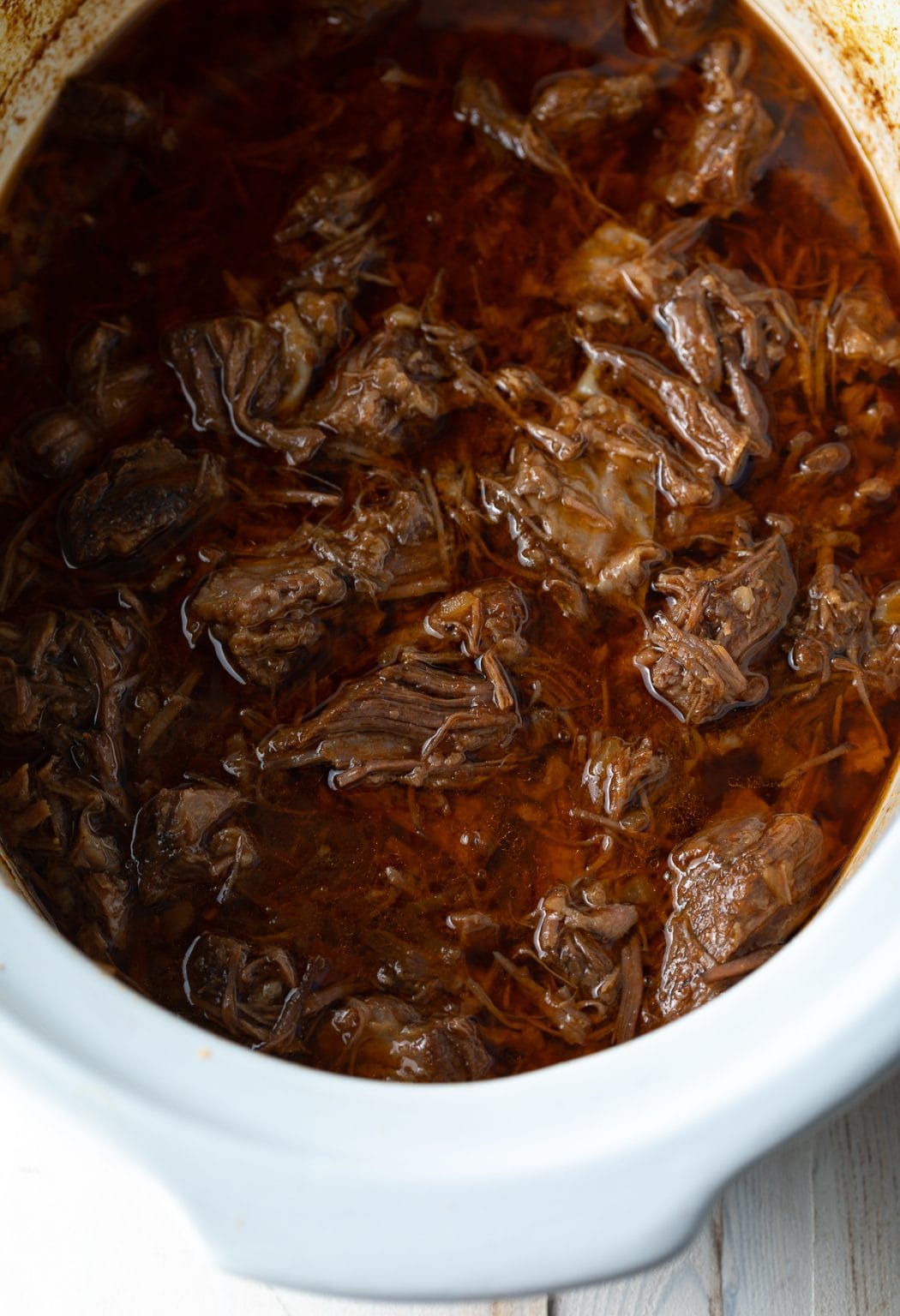 Shredded Beef in the Crock Pot - A Spicy Perspective