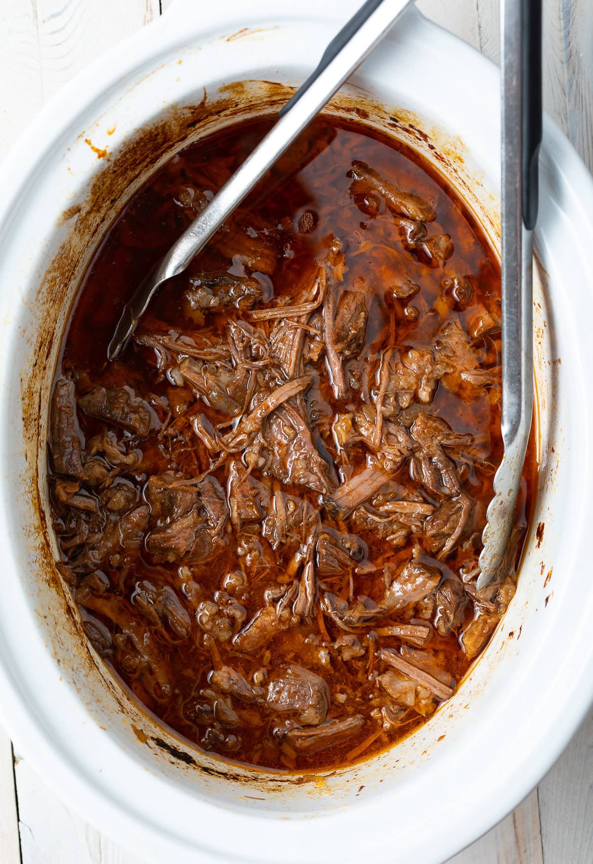 Shredded Beef in the Crock Pot - A Spicy Perspective