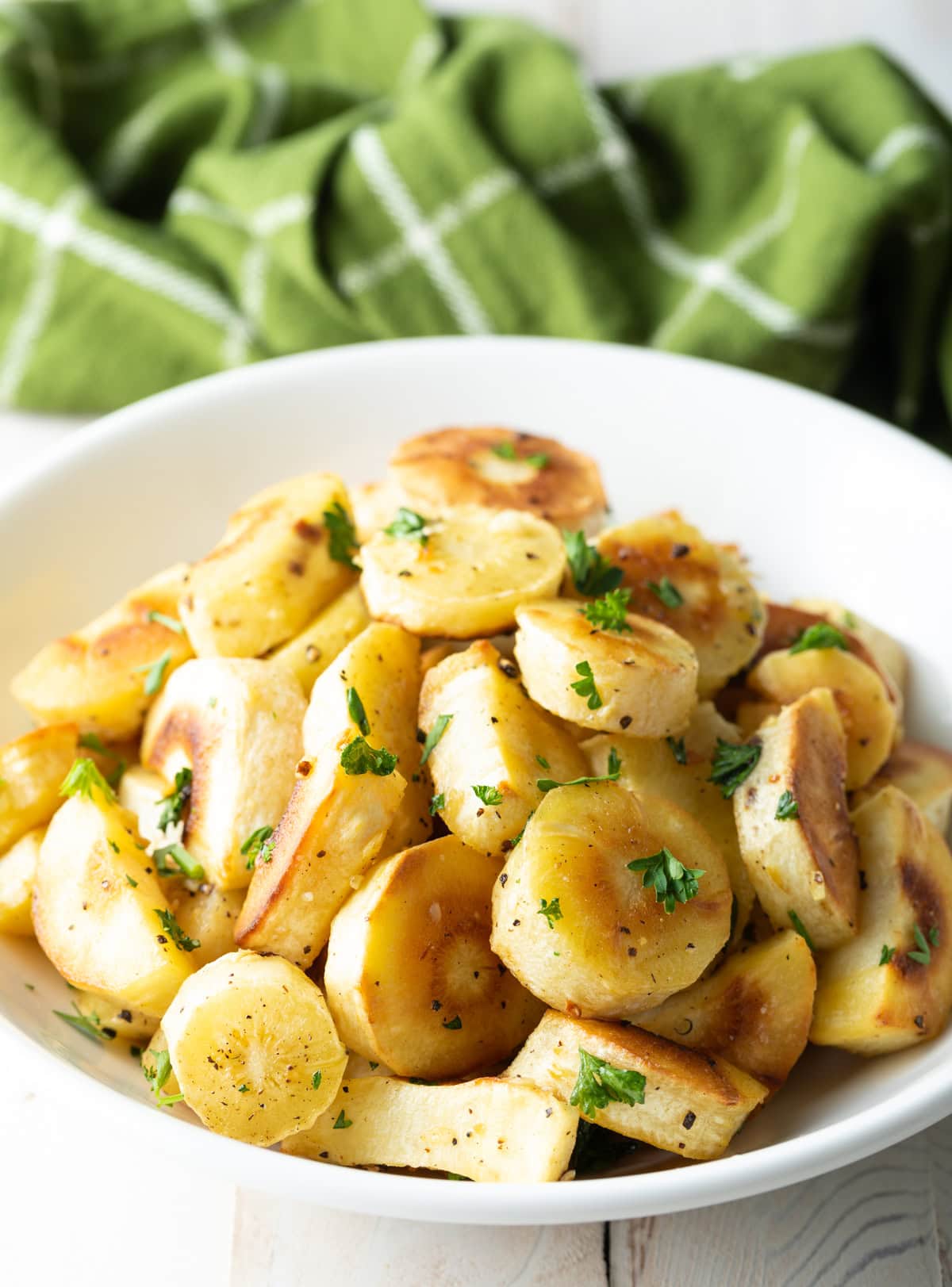 Roasted Parsnip Recipe with Garlic Butter - A Spicy Perspective