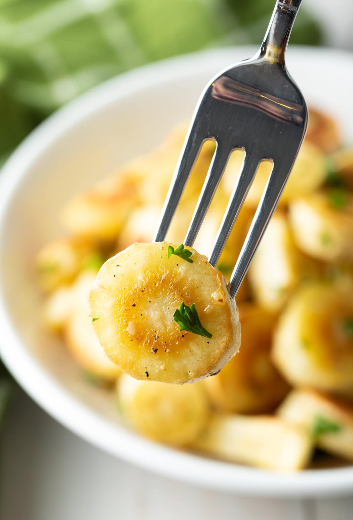 Roasted Parsnip Recipe with Garlic Butter - A Spicy Perspective