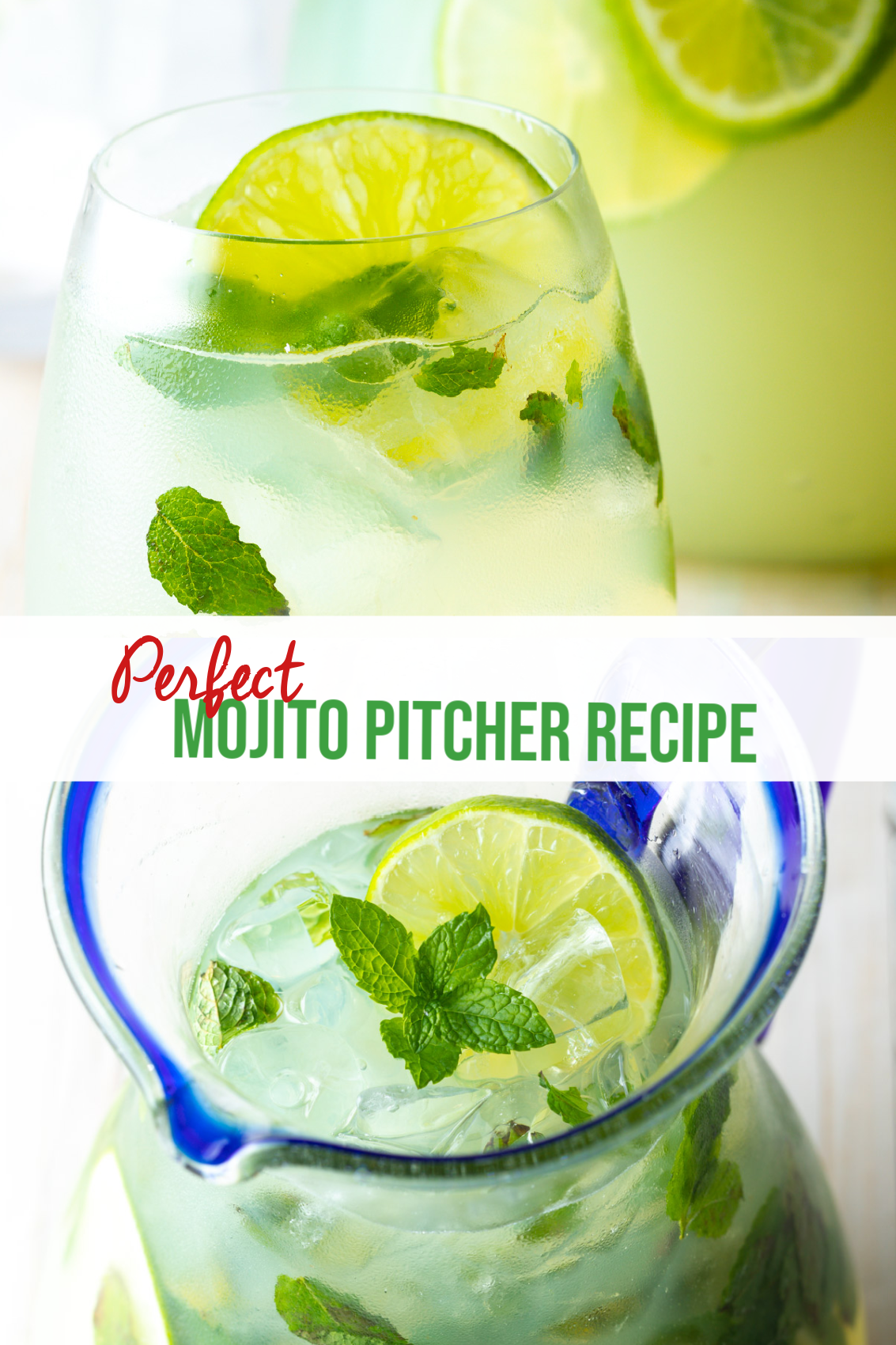 Mojito Pitcher Recipe - A Spicy Perspective