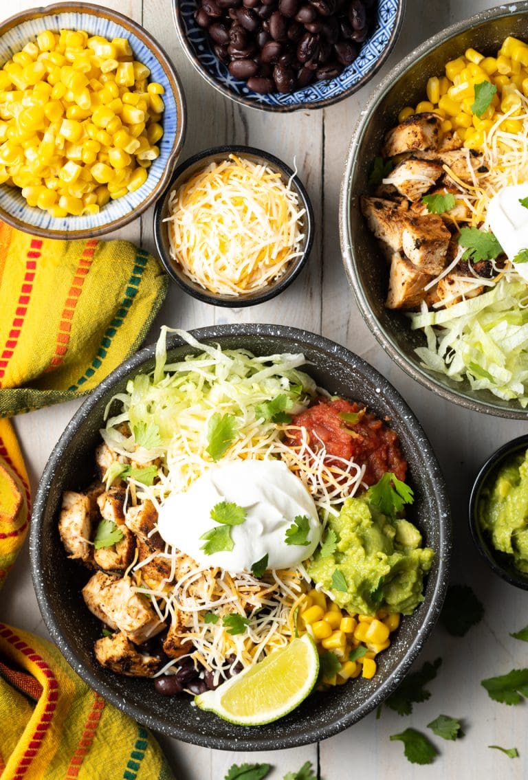 Chipotle Bowl Meal Prep - A Spicy Perspective