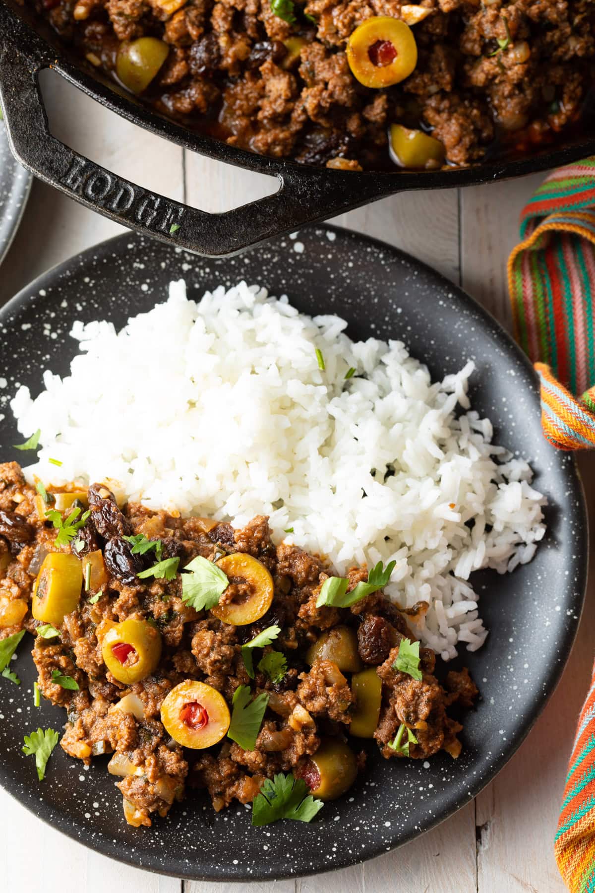 Cuban Beef Picadillo Recipe + VIDEO - A Spicy Perspective