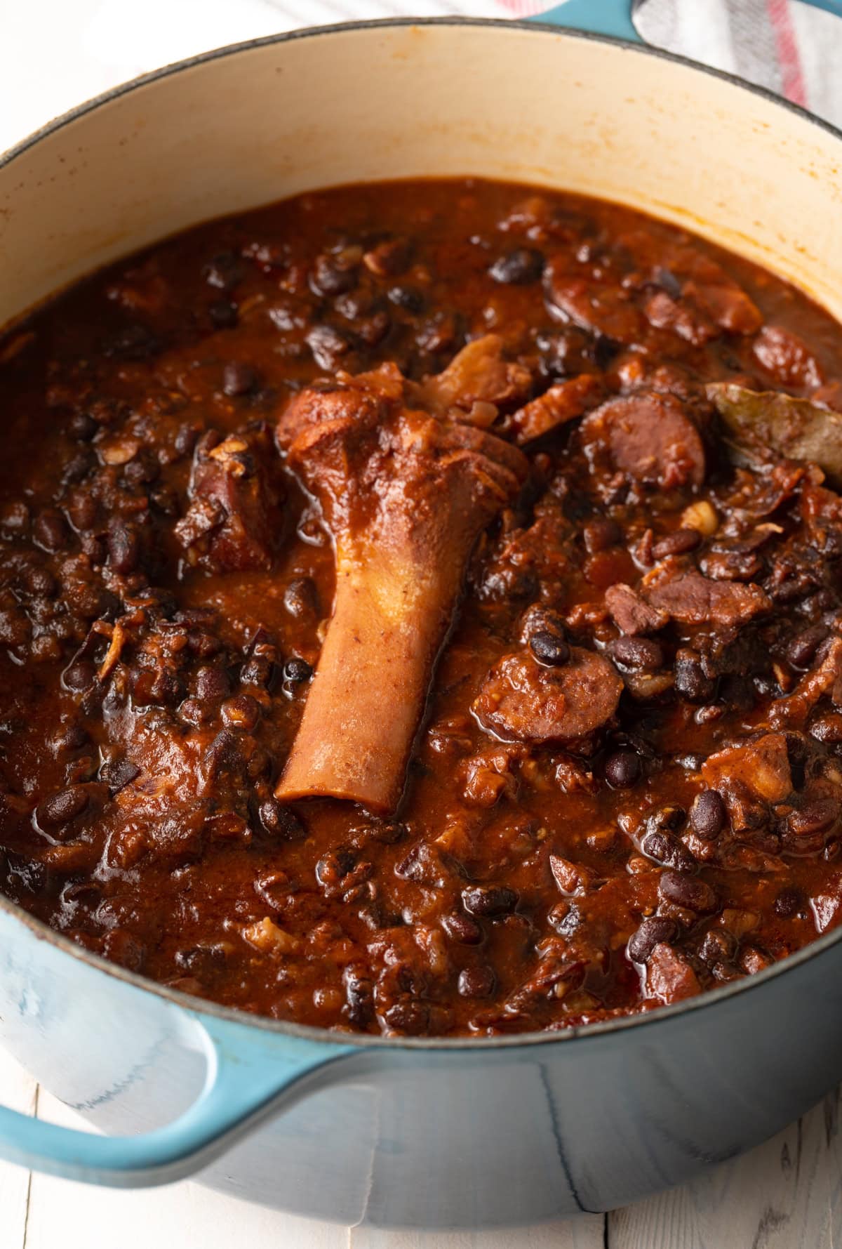 Pork and Black Bean Stew (Feijoada Recipe) - A Spicy Perspective