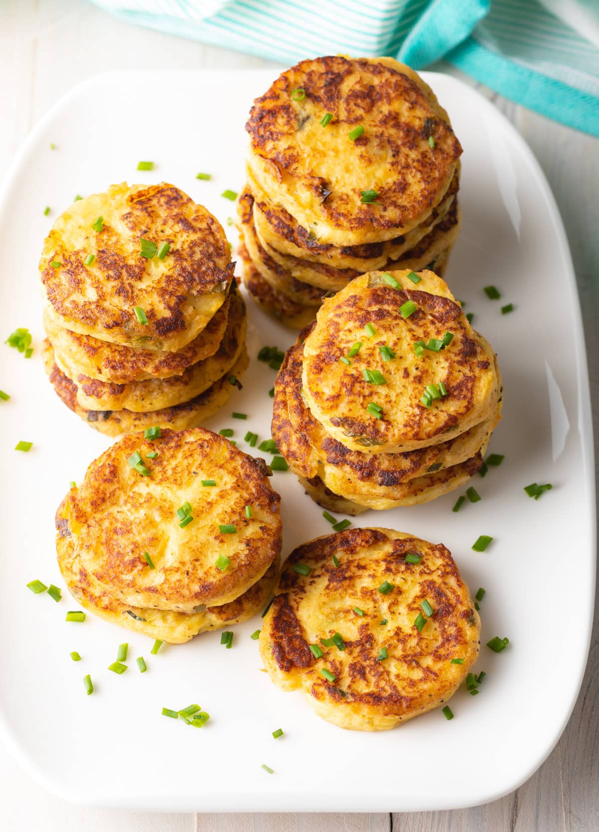 Golden Pan-Fried Potato Cakes - A Spicy Perspective