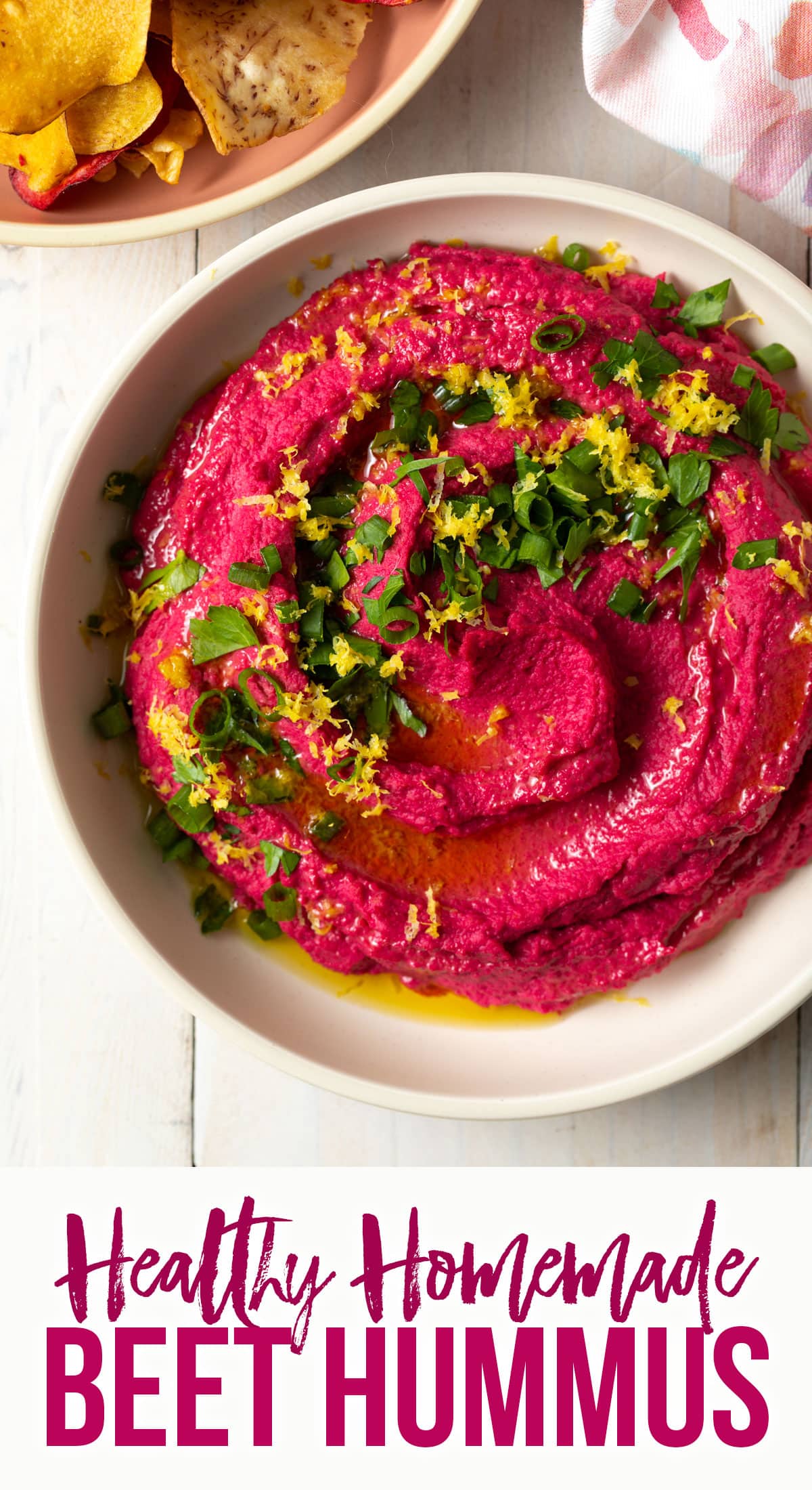Roasted Beet Hummus Recipe - A Spicy Perspective