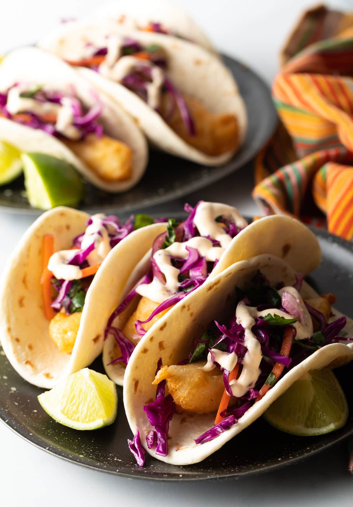 Baja Fish Tacos (with Slaw and Fish Taco Sauce) - A Spicy Perspective