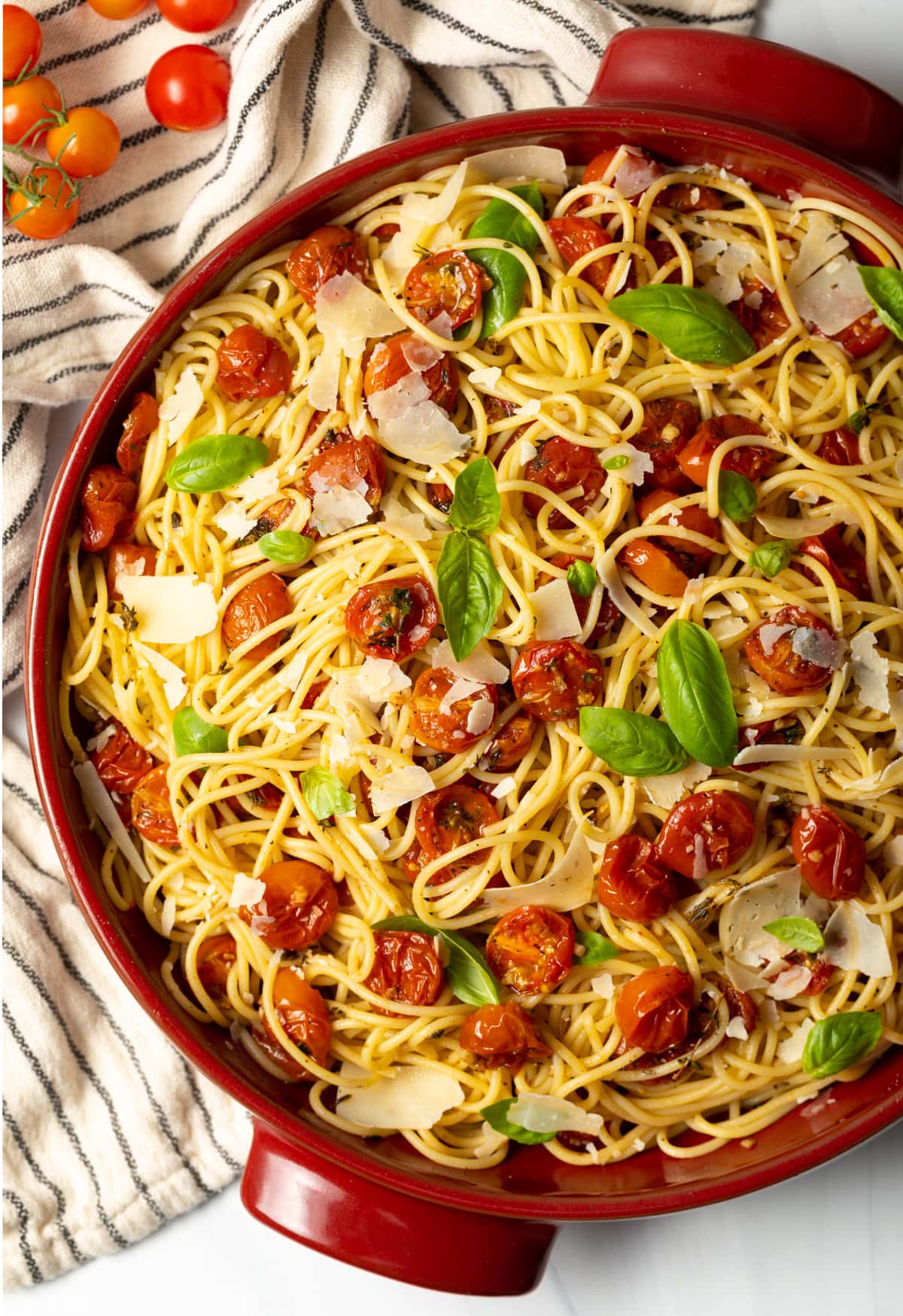 Roasted Cherry Tomatoes Recipe Serve With Pasta A Spicy Perspective