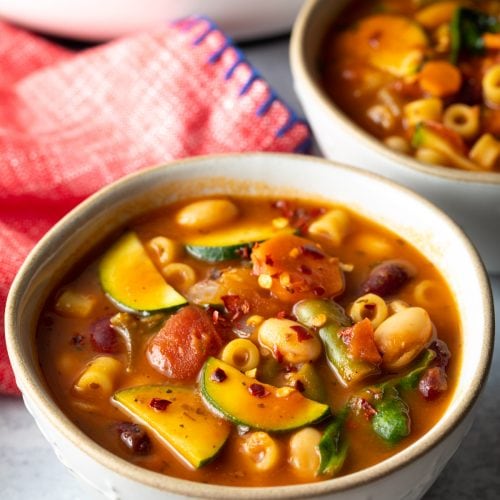 Italian Minestrone Soup Recipe