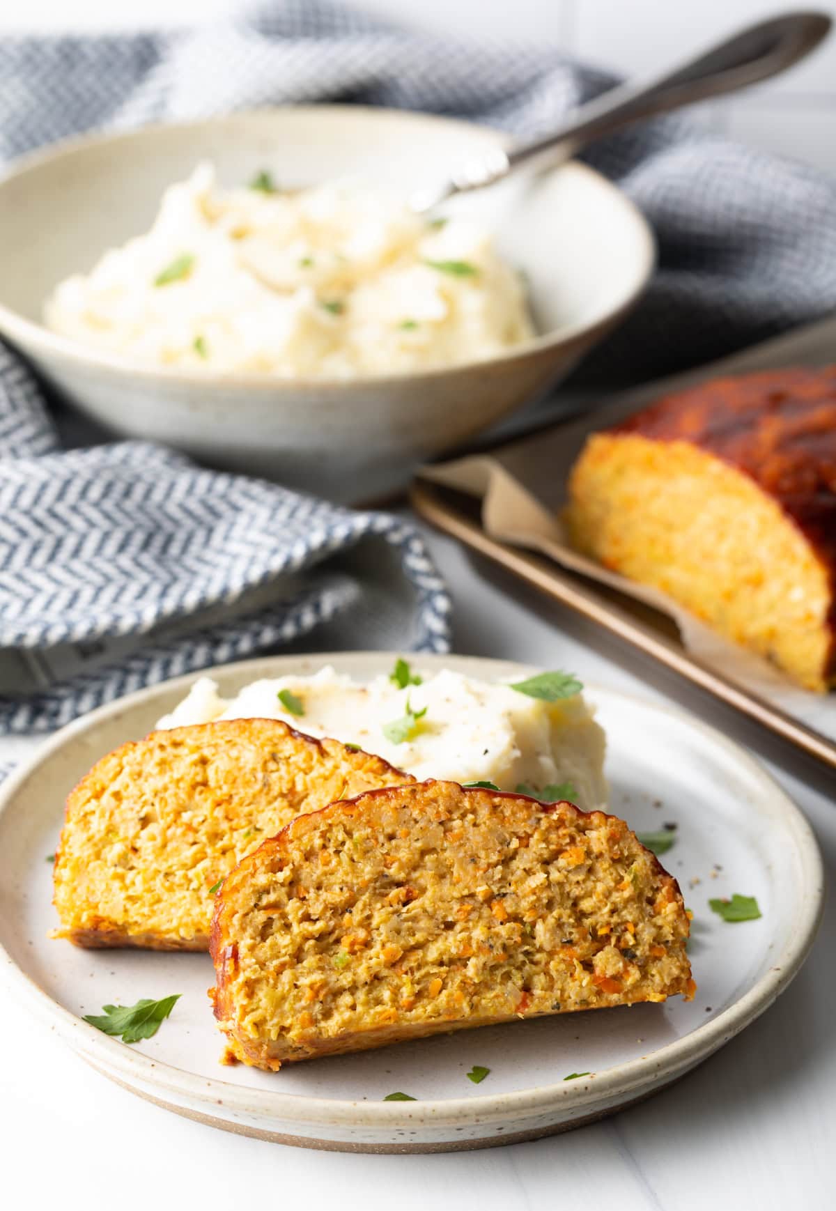 Ground Chicken Meatloaf Recipe + VIDEO - A Spicy Perspective