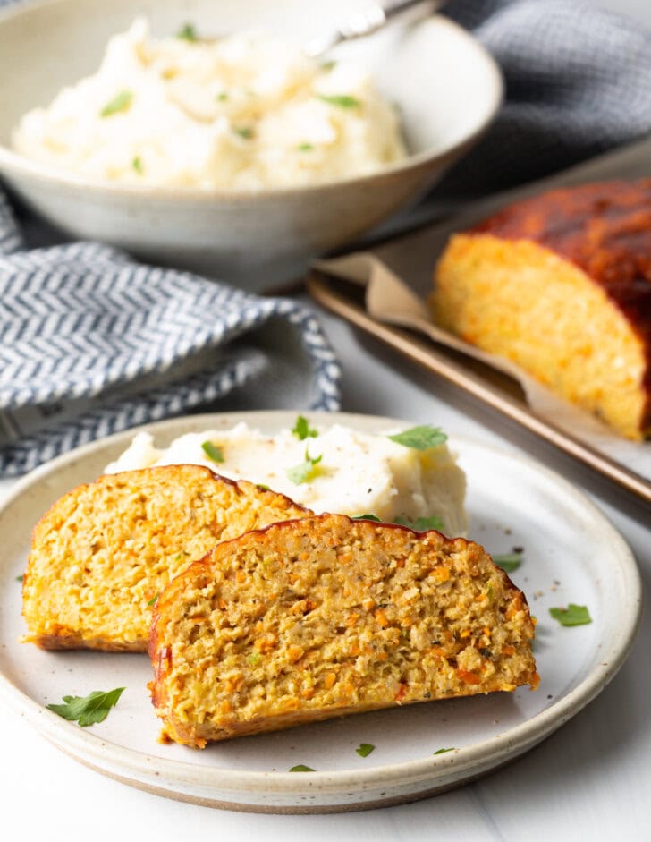 Healthy Chicken Meatloaf Recipe + VIDEO - A Spicy Perspective