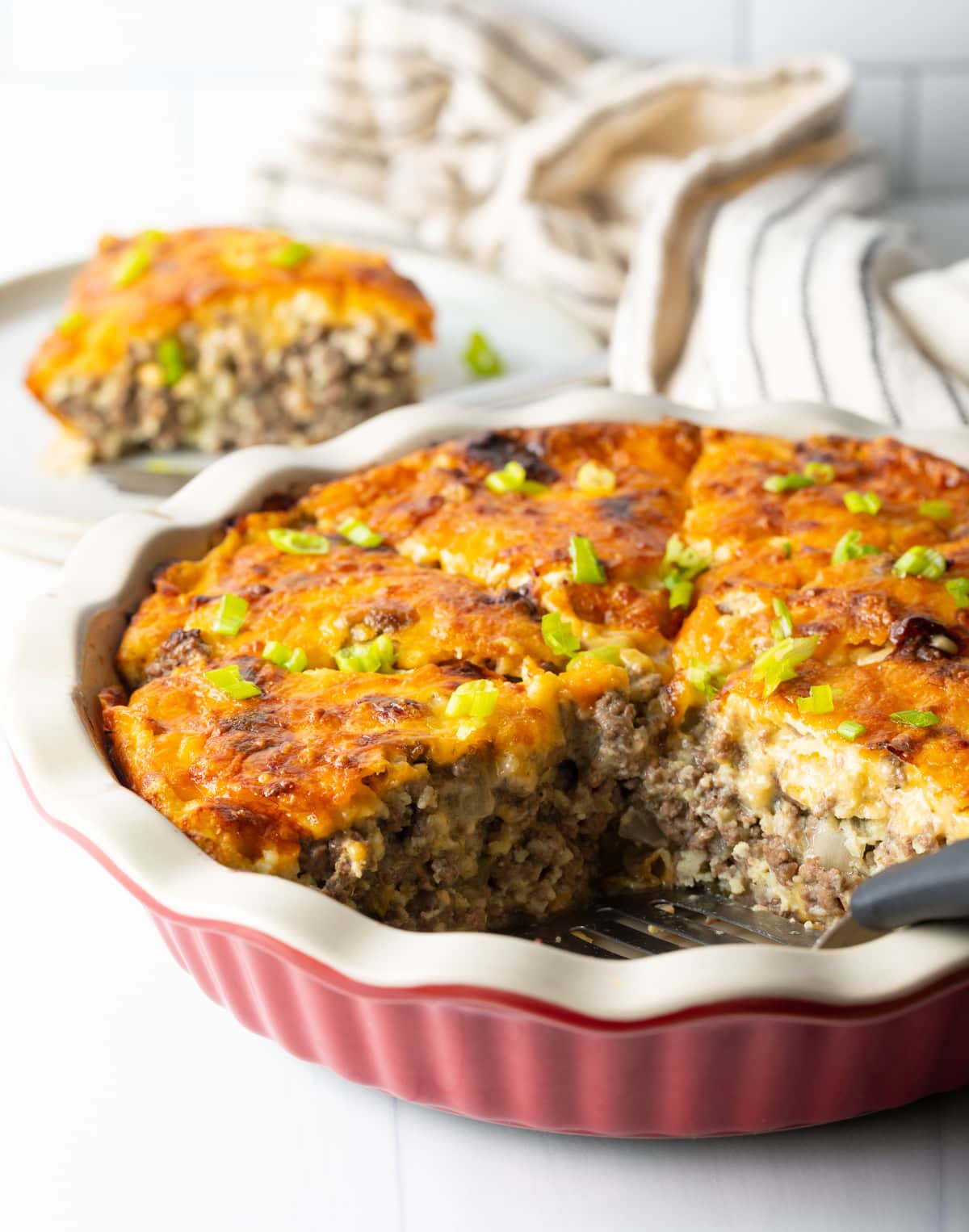 Bisquick Impossible Cheeseburger Pie Recipe - A Spicy Perspective