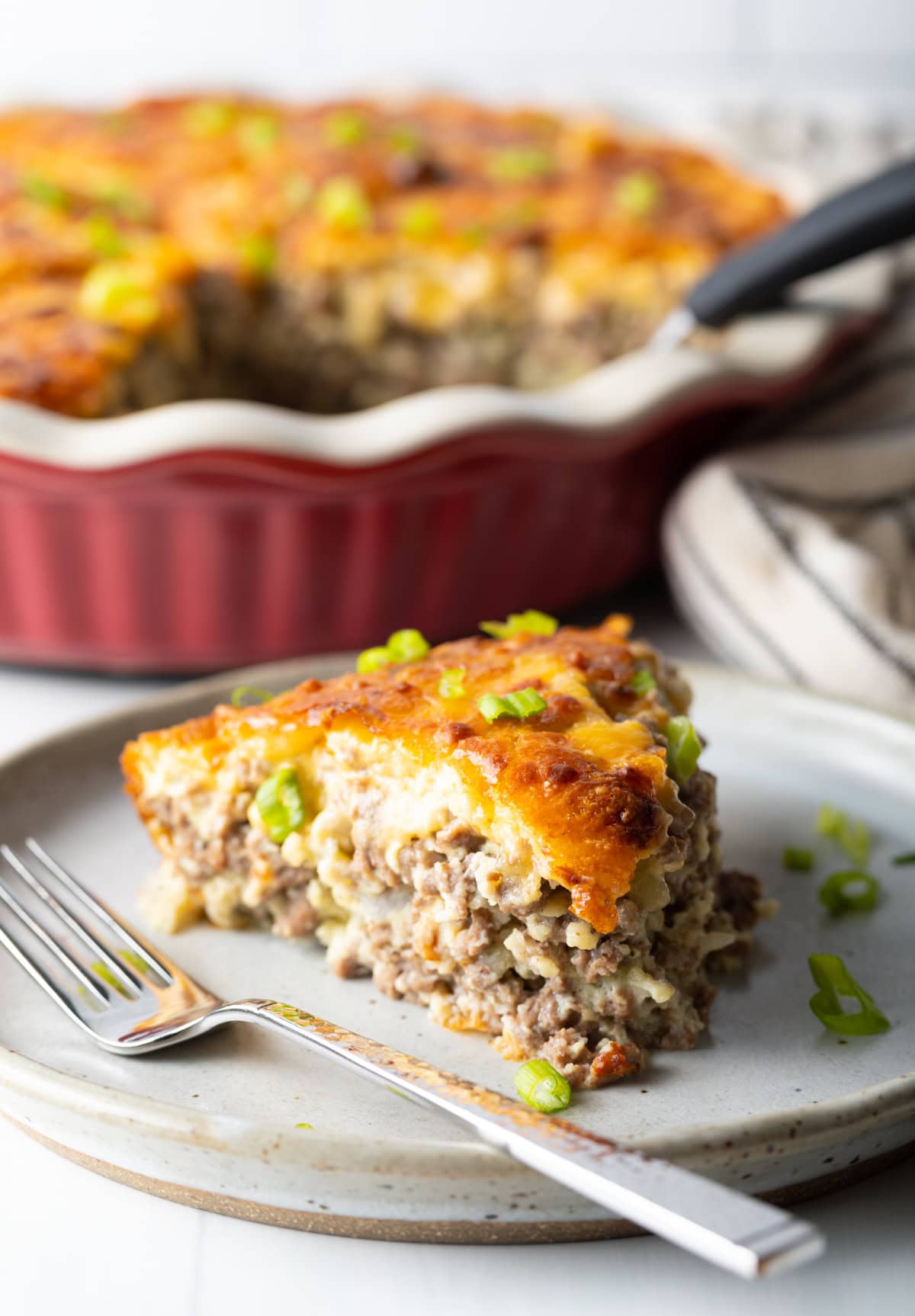 Bisquick Impossible Cheeseburger Pie Recipe - A Spicy Perspective