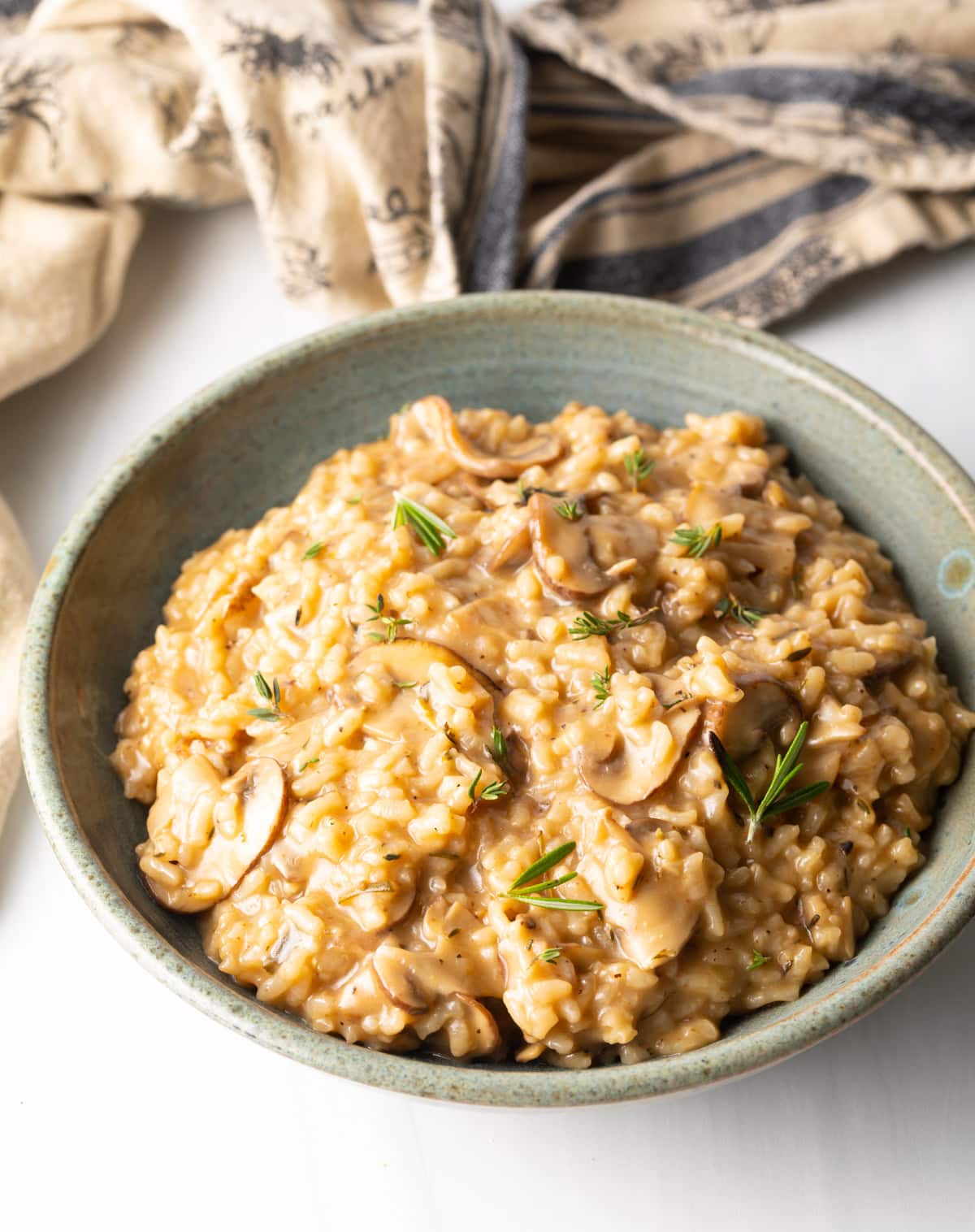 Instant Pot Mushroom Risotto - A Spicy Perspective