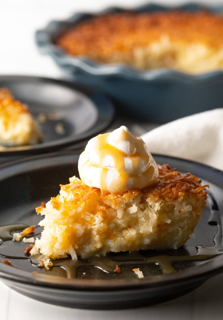 Impossible Pie with Coconut (VIDEO) - A Spicy Perspective