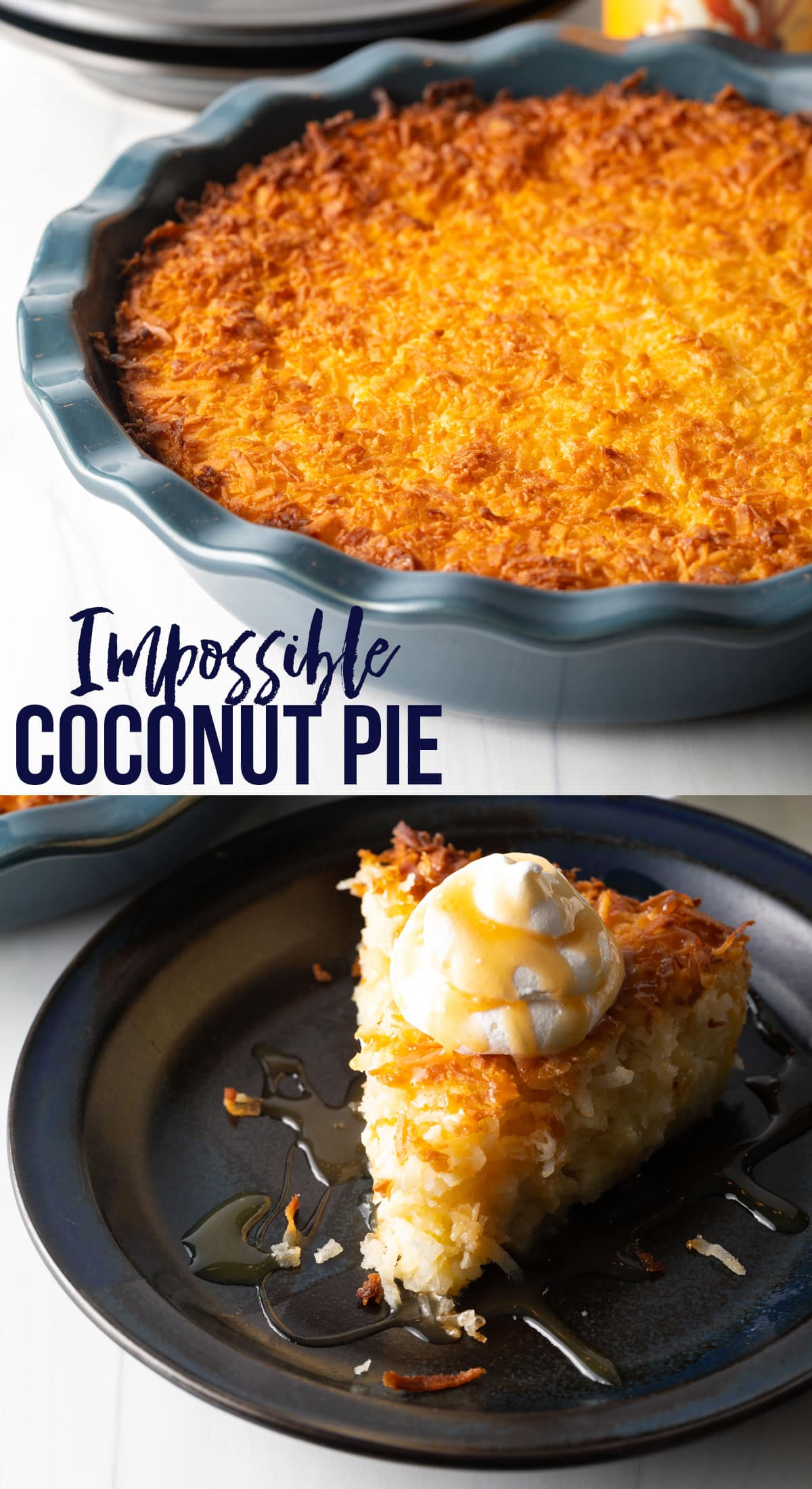 Impossible Pie with Coconut (VIDEO) - A Spicy Perspective