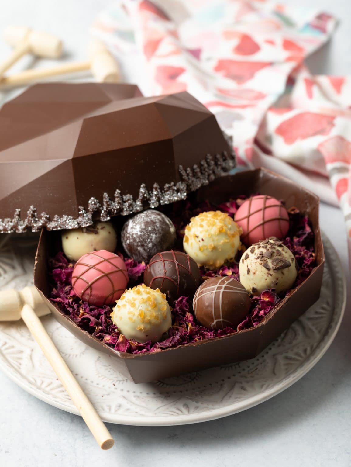 Breakable Chocolate Heart (Recipe) - A Spicy Perspective