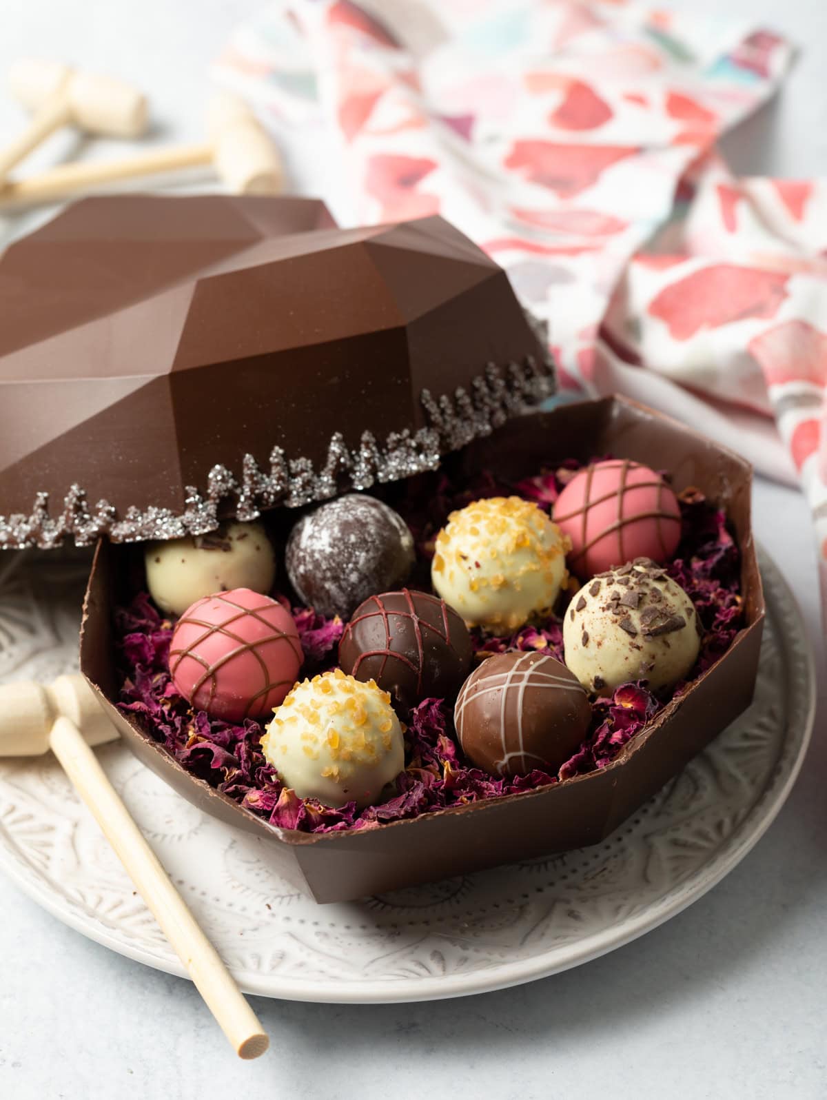 Breakable Chocolate Heart (Recipe) - A Spicy Perspective