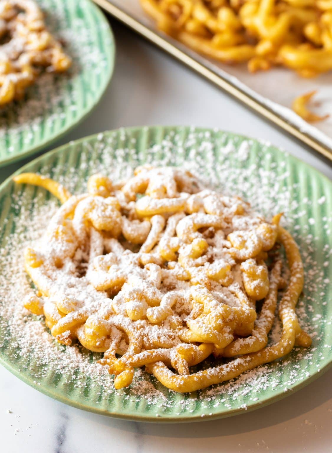 Homemade Funnel Cake - A Spicy Perspective