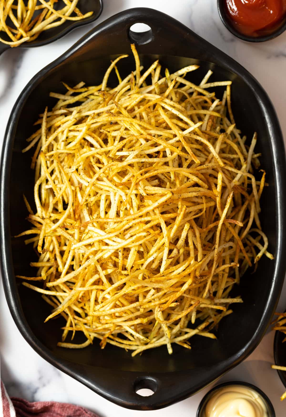 Shoestring Fries (Julienne-Cut) - A Spicy Perspective