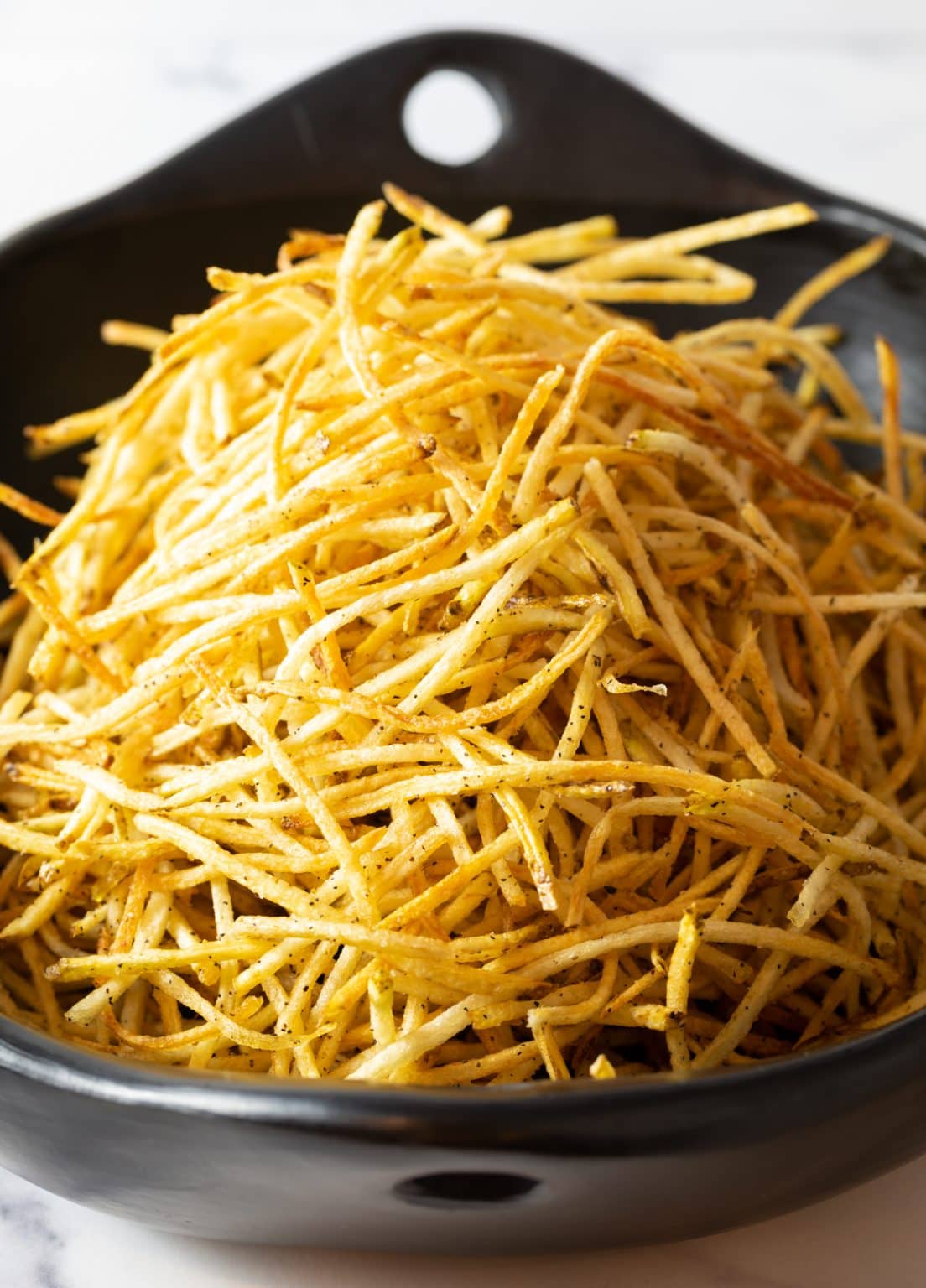 Shoestring Fries (Julienne-Cut) - A Spicy Perspective